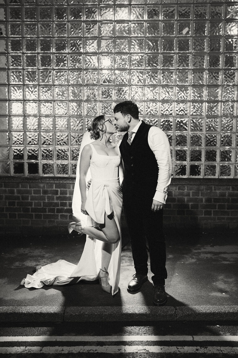 Trafalgar Warehouse Wedding Photography - Colourful Disco Vibes - Mirl & Co